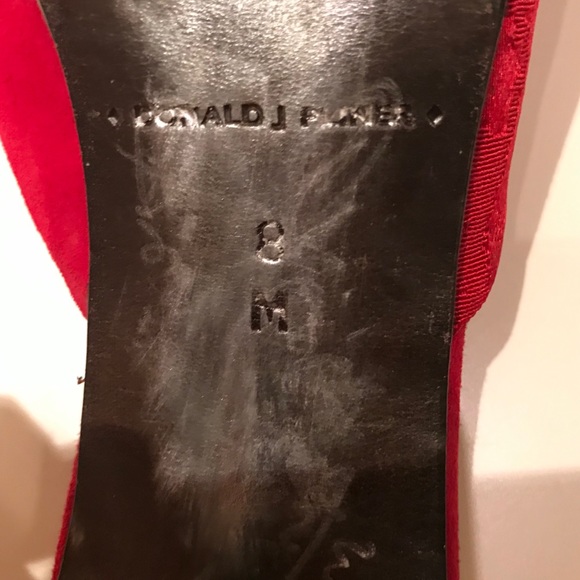 Donald J. Pliner | Shoes | Donald J Pliner Jinny Red Heels 8m | Poshmark